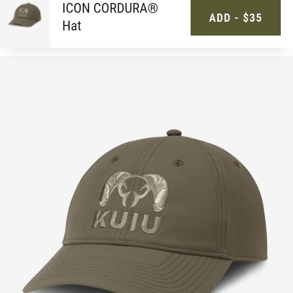 KUIU | Accessories | Kuiu Icon Cordura Hat Ash Green | Poshmark